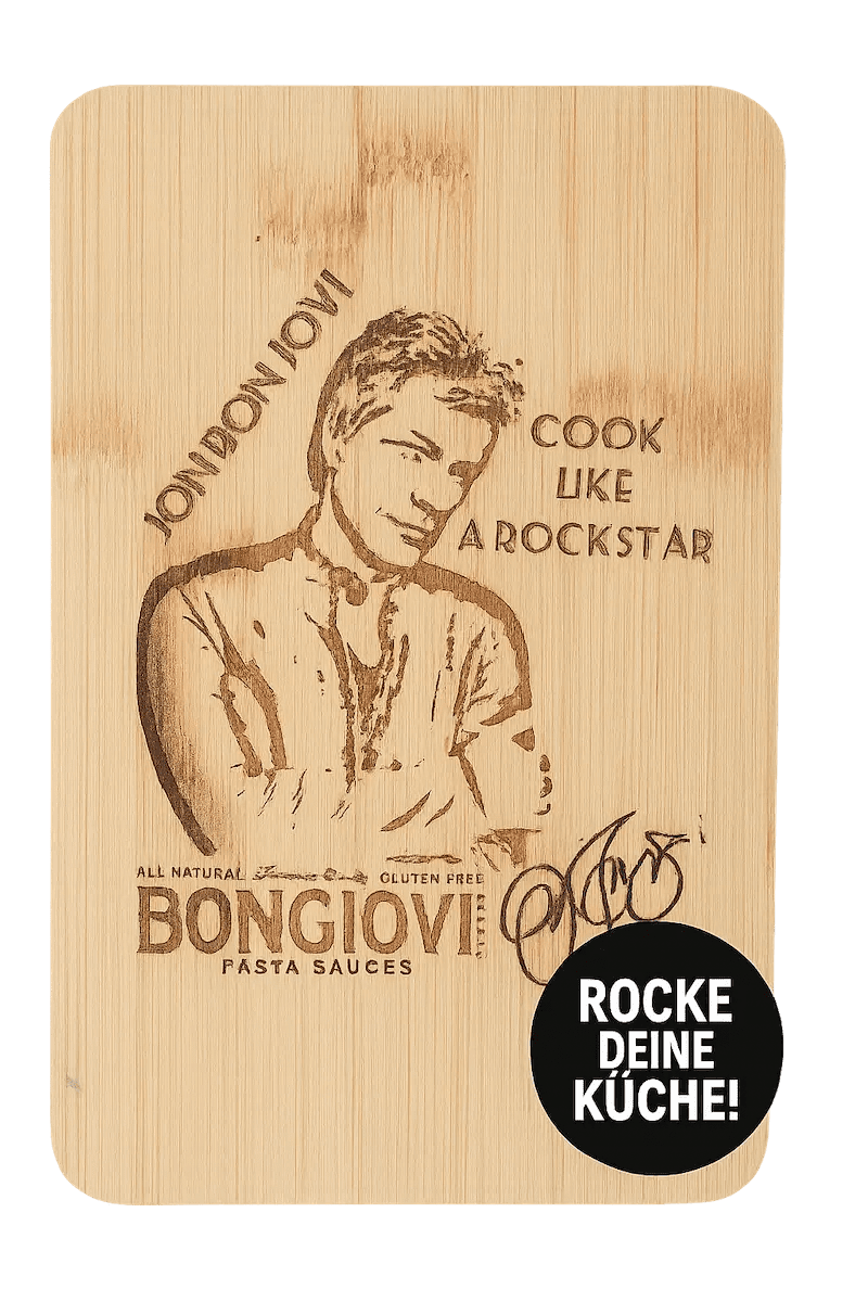 Planche À Découper En Bois Jon Bon Jovi